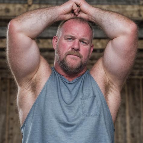 Bearded Bearcub Farmhand Muscledad Hairy Armpits Rminoxbeards