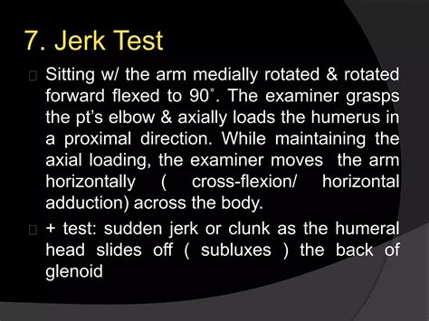 Shoulder Special Tests Pptx