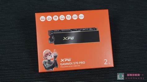 Xpg Gammix S70 Pro Pcie Gen4 X4 M2 Ssd 評測開箱 Unikos Hardware