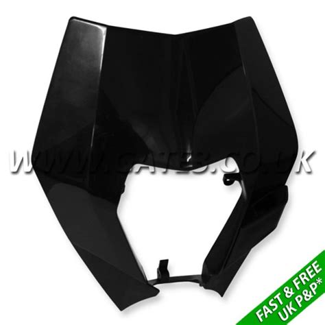 Genuine Ktm 530 Exc 2008 2011 Black Plastic Headlight Mask