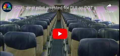 Southwest Scandal Pilot Allegedly Busted For Dui As Airline Faces
