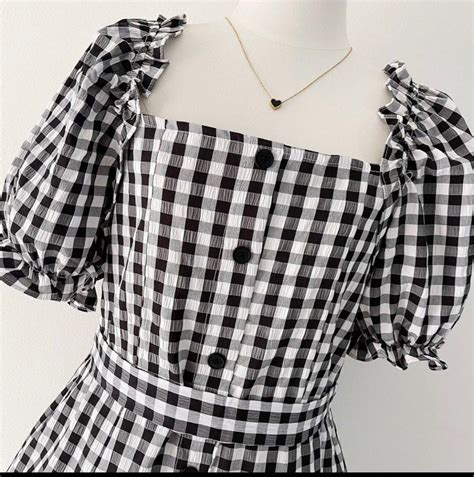 Gingham Plus Size Dress New Womens Fashion Dresses And Sets Dresses