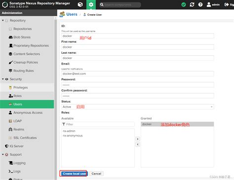 使用nexus3搭建内网docker私仓 Nexus Docker私有仓库 Csdn博客