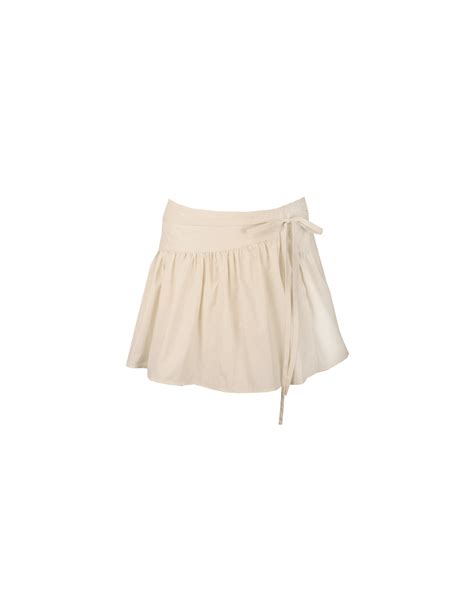 Rodeo Mini Skirt Bone Ruby
