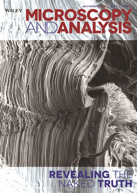 Microscopy And Analysis July August 2023 2023 Wiley Analytical Science