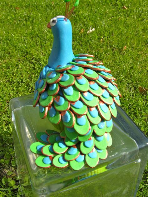 Peacock Cupcake