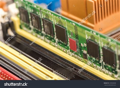 Ram Memory Module Installed On Computer Stock Photo Shutterstock