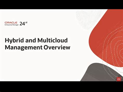 Hybrid Multicloud Management Oracle Africa Region