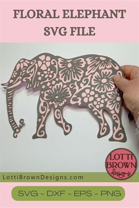 Elephant Svg Files Artofit