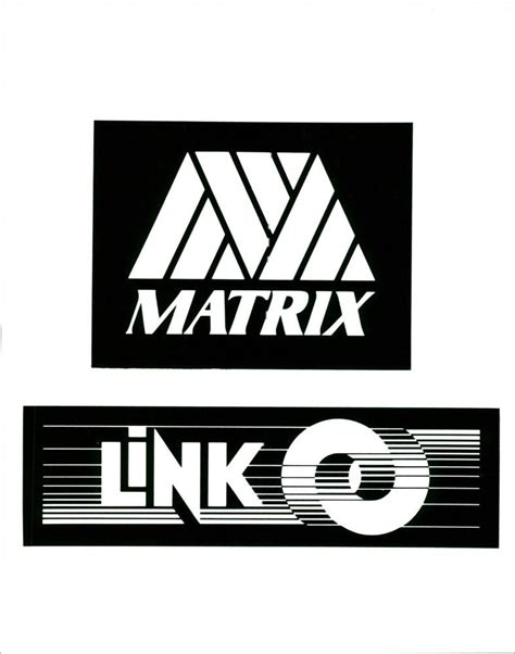 Logos Matrix Link Vintage Photograph