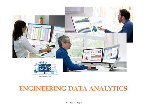 1 Engineering Data Analytics Engineering Data Analytics Orientation 1 Course Requirements For