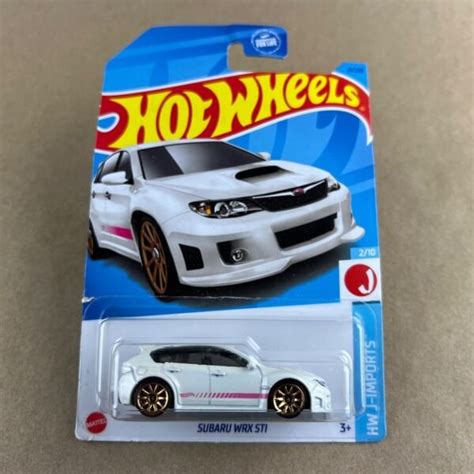 Diecast Subaru Wrx Sti 21250 White 164 Scale Car J Imports 210 Toys