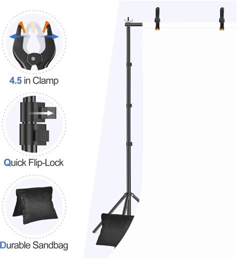 EMART Soporte De Fondo Ajustable De 10 X Precio Guatemala Kemik