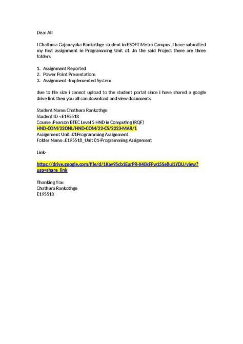 E195518 1688364105947 284671 E195518 Unit 01 Programming Assignment Dear All I Chathura