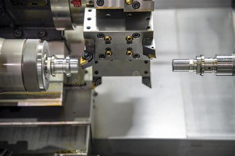 the multi function cnc lathe machine stock image image of machinery