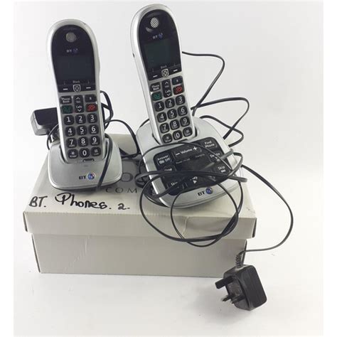A Bt Truecall Bt4600 Twin Cordless Phone And Answer Machine 384