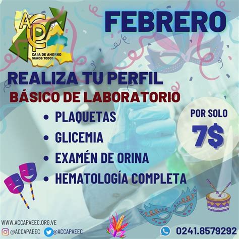 Horario Servicio Laboratorio Febrero Accapaeec