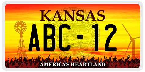 Kansas License Plates 2024 Ruby Willie