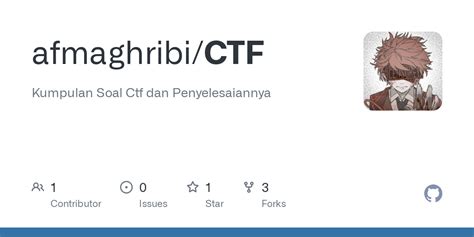 github afmaghribi ctf kumpulan soal ctf dan penyelesaiannya