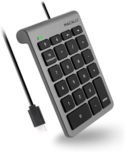 How To Turn On The Numeric Pad Computer Skills Macally Usb C Numeric