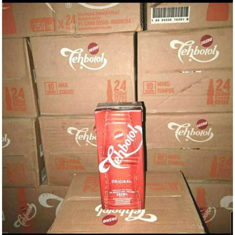 Jual Teh Botol Sosro Kotak 250 Ml Per Dus Isi 24 Kotak Shopee Indonesia