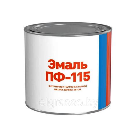Эмаль ПФ-115 "Yaskrava" 1,8 кг: продажа, цена в Минске. "ООО"Эльграссо»"