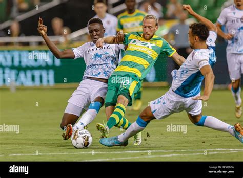 St Petersburg Fl Tampa Bay Rowdies Forward Felix Schröter 10 Is