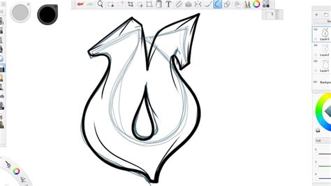 Wildstyle Graffiti Letter O