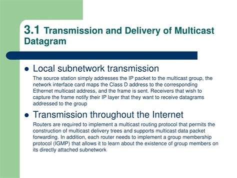 ppt summary of ip multicast powerpoint presentation free download