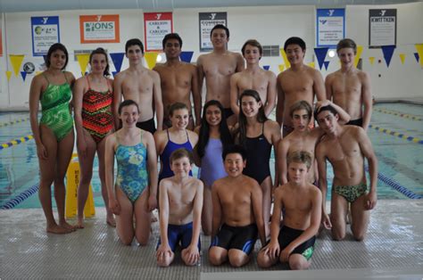 Ymca Of Greenwich Marlins Participating In Swim Across America