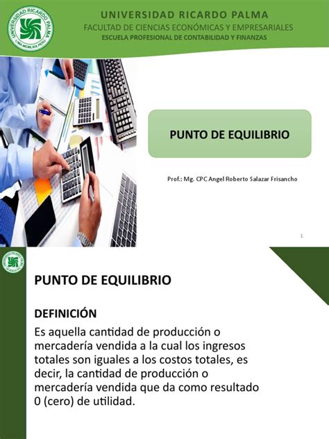 10 Punto De Equilibrio Pdf Business Ciencias Económicas