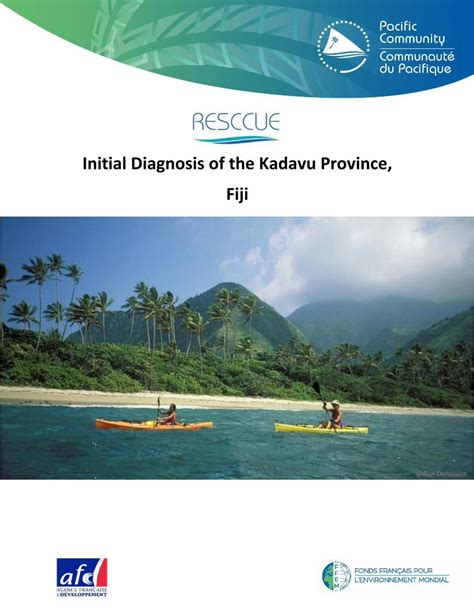 Pdf Initial Diagnosis Of The Kadavu Province Fiji Is It Testing