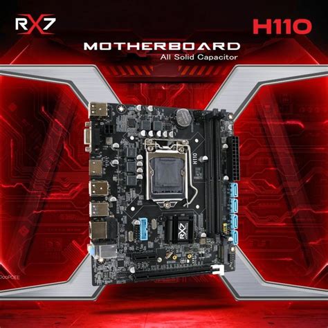 Jual Motherboard Rx7 H110 Socket Lga 1151 Ddr4 Mainboard H110 Intel Di