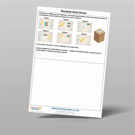 Year 2 Recognise Equal Groups Discussion Problem 2 Resource Classroom