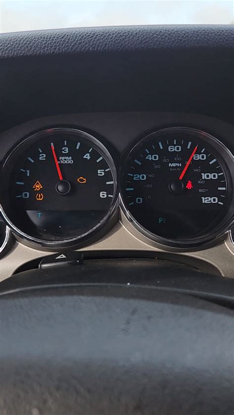 This Just Happened While Driving On The Freeway Check The Engine Light Code Was P Chevy