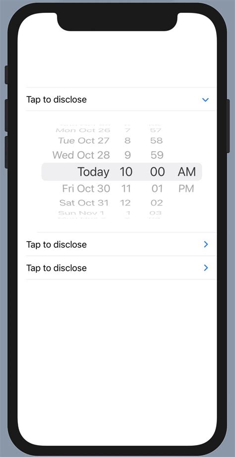 Disclosuregroup Inside List The Label And Content Parts Are Displayed