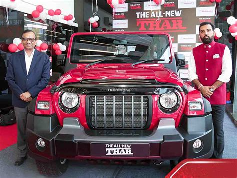 Record 1000 Units Of New Mahindra Thar Scheduled For Diwali Delivery