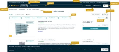 Navigation And Ui Basics Of The Orocommerce Storefront