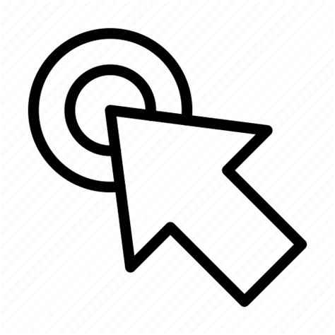 Click Mouse Click Button Press Digital Interaction User Input Icon