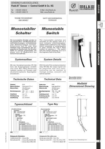 All Fluidio Sensor Control Gmbh And Co Kg Catalogs And Technical