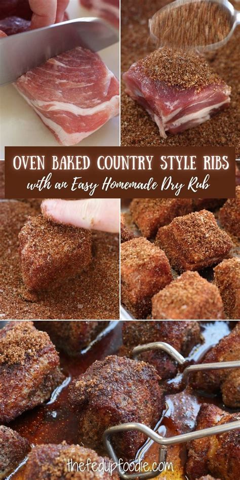 Easy Country Style Ribs In The Oven Baked Ribs Boneless Country