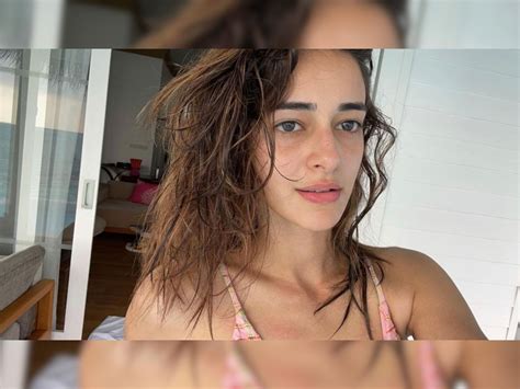 Ananya Panday Flaunts Her Bikini Style In Latest Photos Ananya Panday