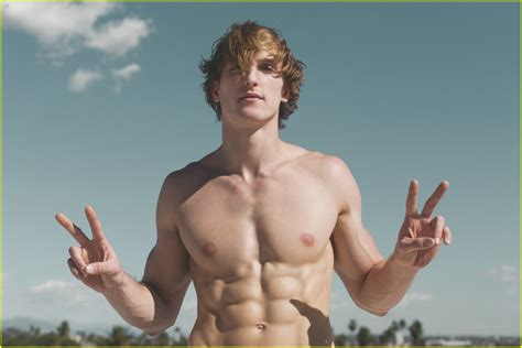 Full Sized Photo Of Logan Paul Shirtless Paper Magazine Logan Paul Goes Shirtless For
