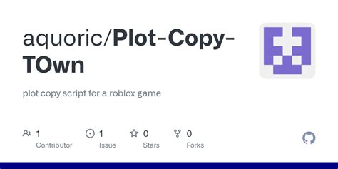 Github Aquoricplot Copy Town Plot Copy Script For A Roblox Game