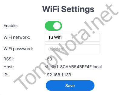 Shelly Homekit Tomonota