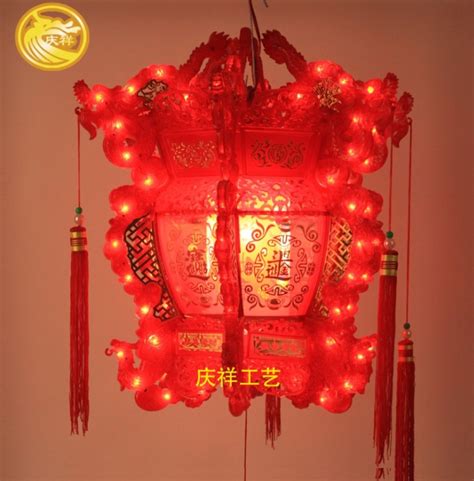 走马灯旋转灯笼制作 双层走马灯 六角形走马灯制作 大山谷图库