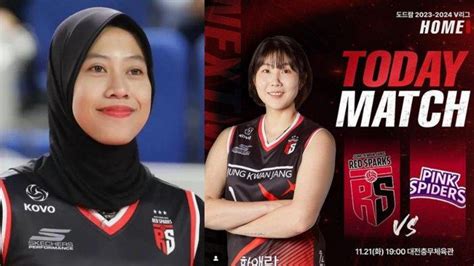 Jadwal Siaran Pink Spider Vs Red Spark Liga Voli Putri Korea 2024 Live