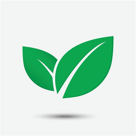 Leaf Icon Vector 7202593 Vector Art At Vecteezy