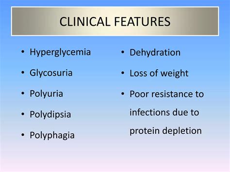 Diabetes Mellitus Definition Classification Clinical Features Pptx
