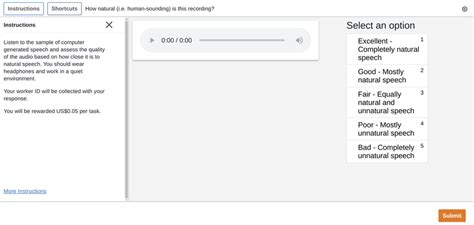 Mean Opinion Score Test Instruction Download Scientific Diagram